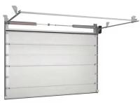 China Security White Steel Overhead Sectional Door Insulated Manual/Automatic Operation Wholesale Modern Electric for sale
