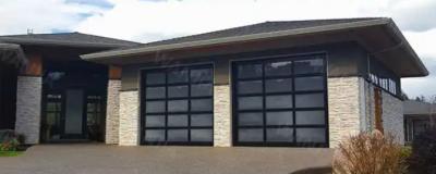 China Modern Sound Insulation Aluminum Sectional Door with Manual/Automatic Opening 9x8 9x7 16x7 Door for sale