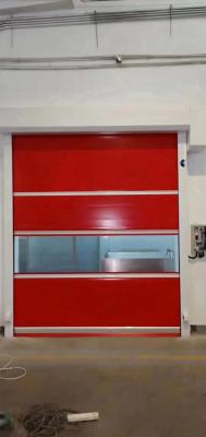 China Security Insulated Rapid Roller Doors Manual/Automatic Operation Low Maintenance Wholesale PVC for sale