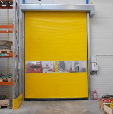 China Modern Security Thermal Insulation Rapid Roller Door with Noise Reduction and Weather Resistance Zipper self repair Door for sale