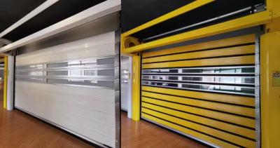 China High Speed Spiral Door with PLC Control at 0.8m/s Speed Photoelectric Sensor Safety System for sale