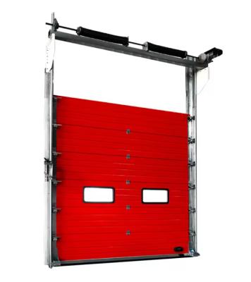 China White Polyurethane Foam Insulated Sectional Doors with Aluminum Threshold Wholesale Good price Automatic for sale