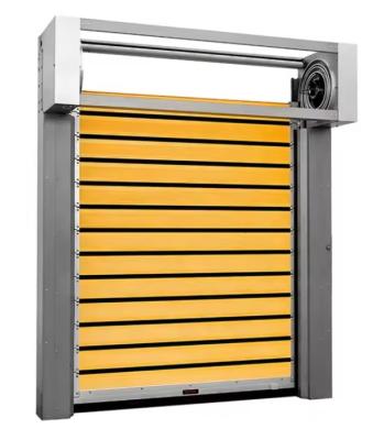 China PLC Controlled Speed Spiral Door With 0.8m/s Opening And Closing Speeds Customized Advanced Roll Up Garage Roller Door for sale