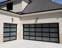 China Safety Aluminum Sectional Door With Excellent Insulation Powder Coated Surface in White/Brown/Grey/Black for sale
