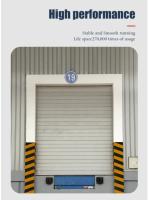 China Powder Coated Sectional Overhead Doors With Polyurethane Insulation Vinyl / Brush Weatherstripping for sale