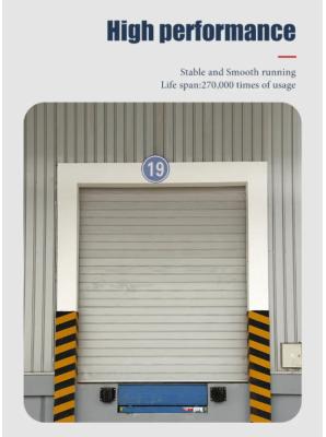 China Powder Coated Sectional Overhead Doors With Polyurethane Insulation Vinyl / Brush Weatherstripping for sale