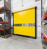 China Low Maintenance Thermal Insulation Rapid Roller Door With 304 Stainless Steel Automatic Warehouse Cold Storage for sale