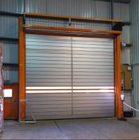 China Aluminum Transparent High Speed Spiral Door Safety Efficiency For Customized As Order Manufacturer for sale