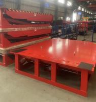 China 25000-40000LBS Capacity Safe Design Workshop Automatic Dock Plate Dock Door Levelers Heavy Duty Hydraulic for sale