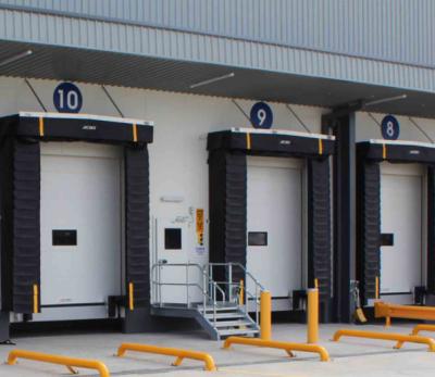 China Easy Installation PVC Dock Door Shelter Providing Protection Against The Elements Customized Industrial for sale