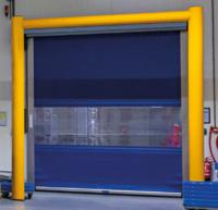 China Low Maintenance Rapid Roller Door High Duty Steel Structure Weatherproof High Speed Automatic Logistics Door for sale