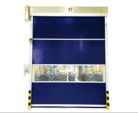 China Insulated Rapid Roll Up Metal Door Weatherproof Exterior Shutter Door With Low Noise Operation for sale