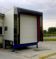 China Customized Warehouse PVC Curtain Container Flap Retractable Dock Door Shelter for sale