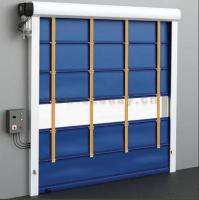 China Remote Control  Modern Style PVC Rapid Shutter Door With Thermal Insulation for sale
