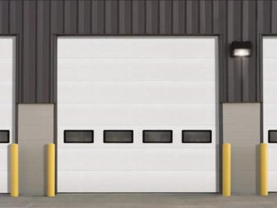 China Commercial Insulated Garage Door With Polyurethane Foam And Weatherstripping for sale
