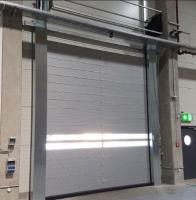 China Safety Aluminum Transparent High Speed Spiral Door Customized 220V/50HZ Power Supply for sale