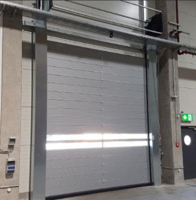 China Safety Aluminum Transparent High Speed Spiral Door Customized 220V/50HZ Power Supply for sale