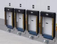 China Customized Color Adjustable Loading System Dock Door Shelter For Industrial Made Of PVC Plastic Rubber Material for sale