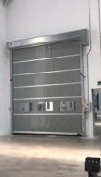 China Noise Reduction High Speed PVC Roll Up Rapid Shutter Door 304 Stainless Steel Weather Resistance for sale