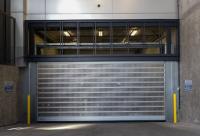 China Aluminum Transparent High Speed Spiral Door Power Supply 220V/50HZ For Warehouse for sale