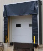 China Finished Adjustable Loading System Dock Door Shelter For Industrial Finished Industrial Position Finished for sale