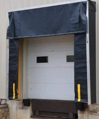 China Finished Adjustable Loading System Dock Door Shelter For Industrial Finished Industrial Position Finished for sale