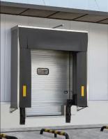 China Protection From The Elements Adjustable Loading System Dock Door Shelter with PVC Plastic Rubber Function Car Docking Shelter for sale