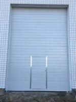 China Aluminum Threshold Sectional Overhead Door 50mm-80mm Thickness Insulated Custom Insulated Flap Vertical Lift Panel Used for sale