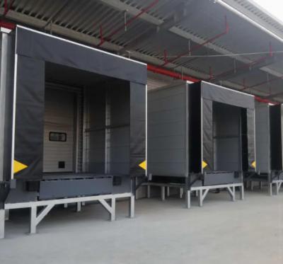 China Prevent External Debris Cushion High Portability Industrial Adjustable Inflatable Insulated Airtight Sealed Dock Shelter For Loading Operations for sale