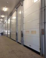 China Low Maintenance High Speed PVC Roll Up Rapid Shutter Door 304 Stainless Steel Material For Thermal Insulation for sale