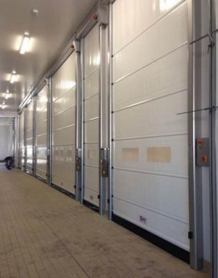 China Low Maintenance High Speed PVC Roll Up Rapid Shutter Door 304 Stainless Steel Material For Thermal Insulation for sale