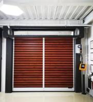 China Industry Warehouse Rapid Insulated Aluminum Transparent High Speed Spiral Door Safety Efficiency Opening Speed 0.8m/s for Fast-Paced Environments for sale