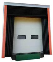 China Adjustable Loading System Dock Door Shelter PVC Plastic Rubber Construction Energy Efficient Good Sealing Between Dock Door And Truck for sale