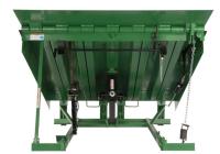 China Push Button Controls Dock Door Levelers Workshop Automatic Dock Plate with Customizable Lip Length 25000-40000LBS Safe Design for sale