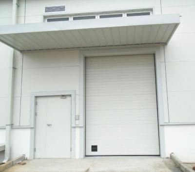China Sectional Overhead Door 50mm-80mm Thickness Insulated Sectional Garage Door For Mall And Commercial for sale