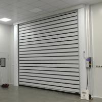 China Aluminum Transparent High Speed Spiral Door Safety Efficiency Customized For Convenience for sale