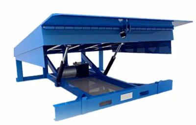China Push Button Controls Workshop Automatic Dock Plate Dock Door Levelers 25000-40000LBS Safe Design for sale