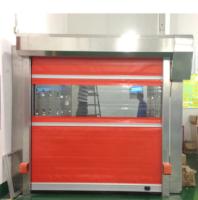 China High Speed PVC Roll Up Rapid Shutter Door 304 Stainless Steel Modern Insulated Fast Operation for sale