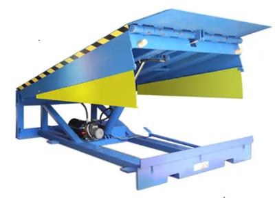 China Electric Workshop Automatic Dock Plate Dock Door Levelers 25000-40000LBS Safe Design Powder Coated for sale
