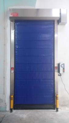 China Customized High Speed PVC Roll Up Rapid Shutter Door 304 Stainless Steel Material For Improved Business Performance Zipper Door for sale