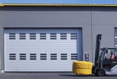 China Metal High Speed Spiral Doors Thermal Insulation Industrial Roller Shutter Doors For Cold Storage Factory for sale