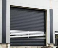 China Aluminum Transparent High Speed Spiral Door For Safety Efficiency for sale