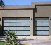 China Full View Sectional Garage Door Customized Water Tightness Class 3 Transparent Aluminum Alloy for sale