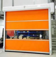 China DESEO Automatic Garage Low Maintenance High Speed PVC Roll Up Rapid Shutter Door 304 Stainless Steel Material for sale