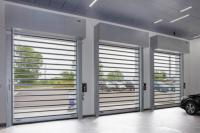 China Parking Garages Industry Rapid Rigid Aluminum High Quality Stable Metal Industrial High Speed Spiral Door Customized Safety Efficiency for sale