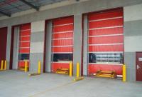 China Insulated High Speed PVC Roll Up Rapid Shutter Door 304 Stainless Steel Automatic Manual Operation for sale