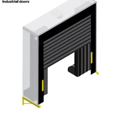 China High Durability and Modern Design Adjustable Customized Metal Intelligent Control Electric Loading System Dock Door Shelter for Businesses for sale
