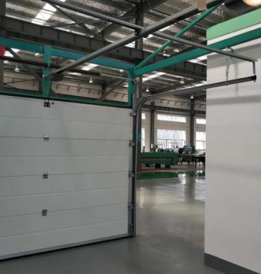 China Automatic Vertical Lifting Sliding Overhead Steel Insulated High Quality Security Thermal Sectional Door Industrial Garage Warehouse Gate Door for sale