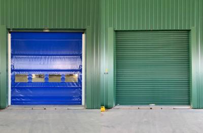 China Factory Price Rapid Industrial Warehouse/factory Interior Manual/Automatic Operation High Speed PVC Roll Up Shutter Door 304 Stainless Steel Material for sale