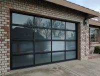 China High Quality Modern Light Luxury Garage Door Sectional Aluminum Alloy Water Tightness Class 3 Transparent Glass Sectional Garage Door Excellent Insulation Option for sale